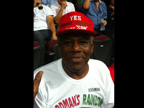 Rodman meets father in Manila after 42 years | Inquirer Sports