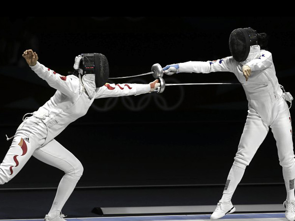 China wins Olympic gold in epee team | Inquirer Sports
