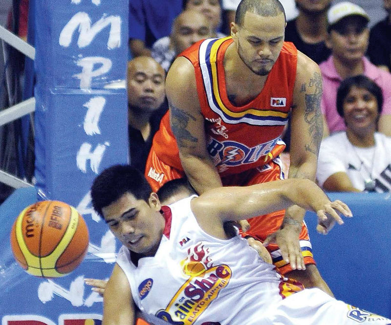 Rain or Shine shocks Bolts | Inquirer Sports