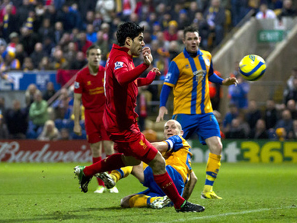 Suarez's handball helps Liverpool win in FA Cup | Inquirer Sports