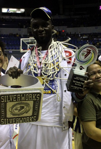 NU’s Alfred Aroga is UAAP Finals MVP | Inquirer Sports