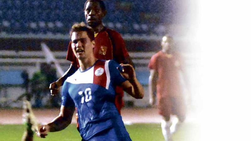 Mark Hartmann impresses in 5-0 rout of Papua New Guinea | Inquirer Sports