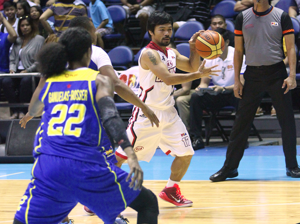 First PBA field goal hard to come by for Pacquiao | Inquirer Sports