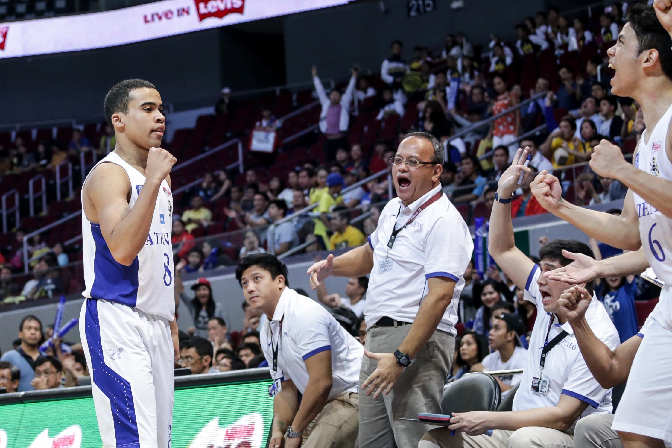Bench players step up for Blue Eagles | Inquirer Sports
