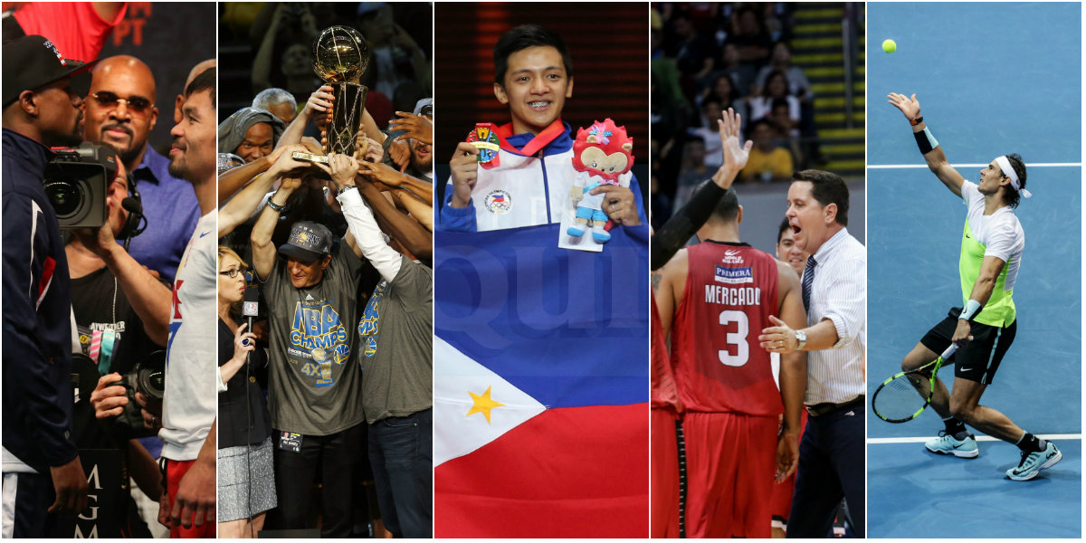 IN PHOTOS: Biggest sports stories of 2015 for Filipino fans | Inquirer ...