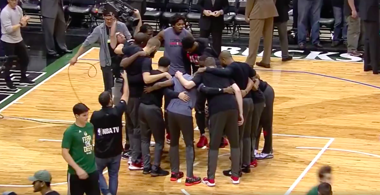 WATCH: Bucks introduce Raptors players with ‘Barney’ theme song ...