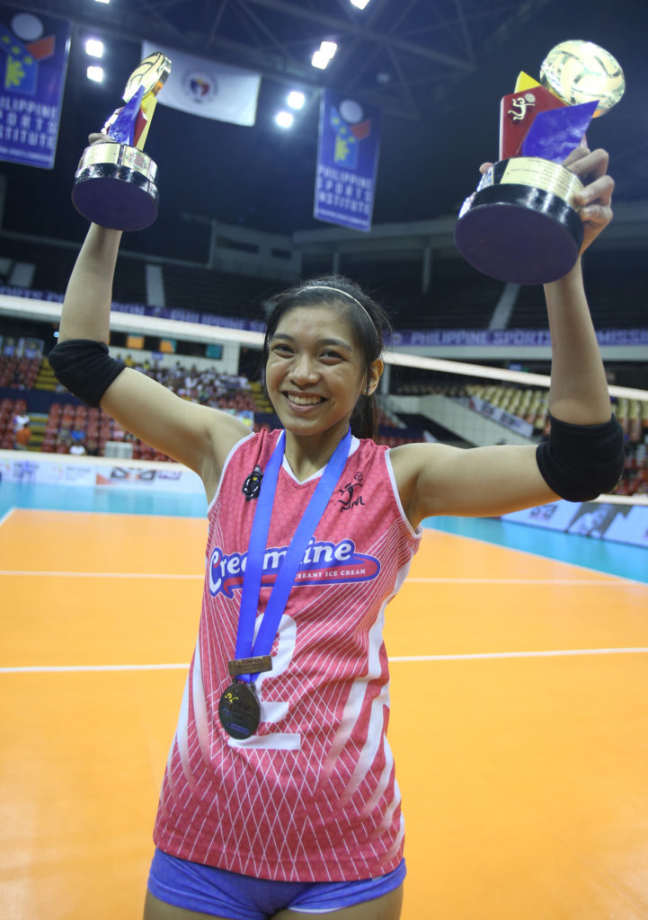 4th PVL MVP award inspires Valdez to push herself more | Inquirer Sports