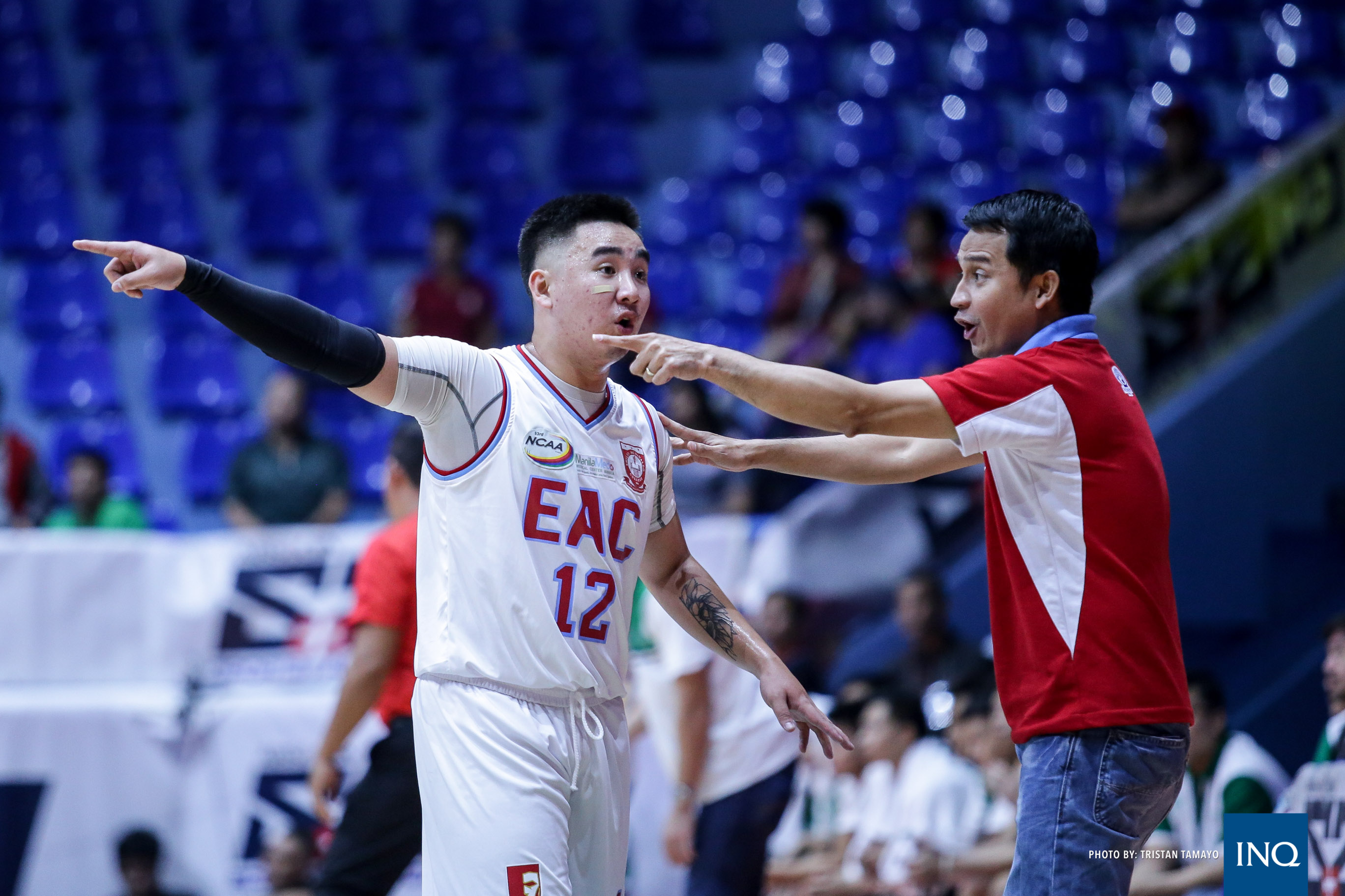 EAC coach blasts refs after Arellano loss, upset over late tech on ...