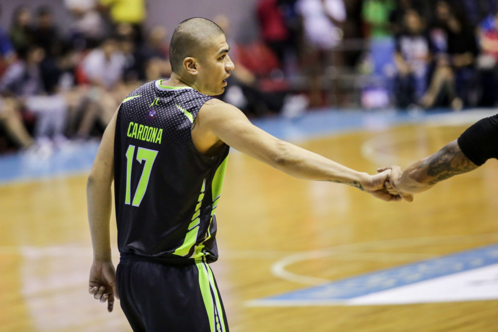 Cardona makes PBA return with GlobalPort: 'I feel like a rookie again ...