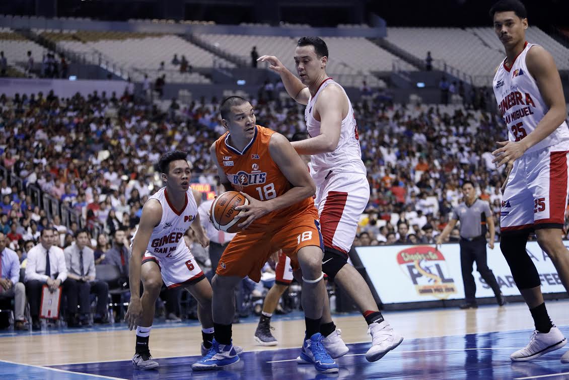 Ballesteros steps up, Meralco stays alive with upset win over Ginebra ...