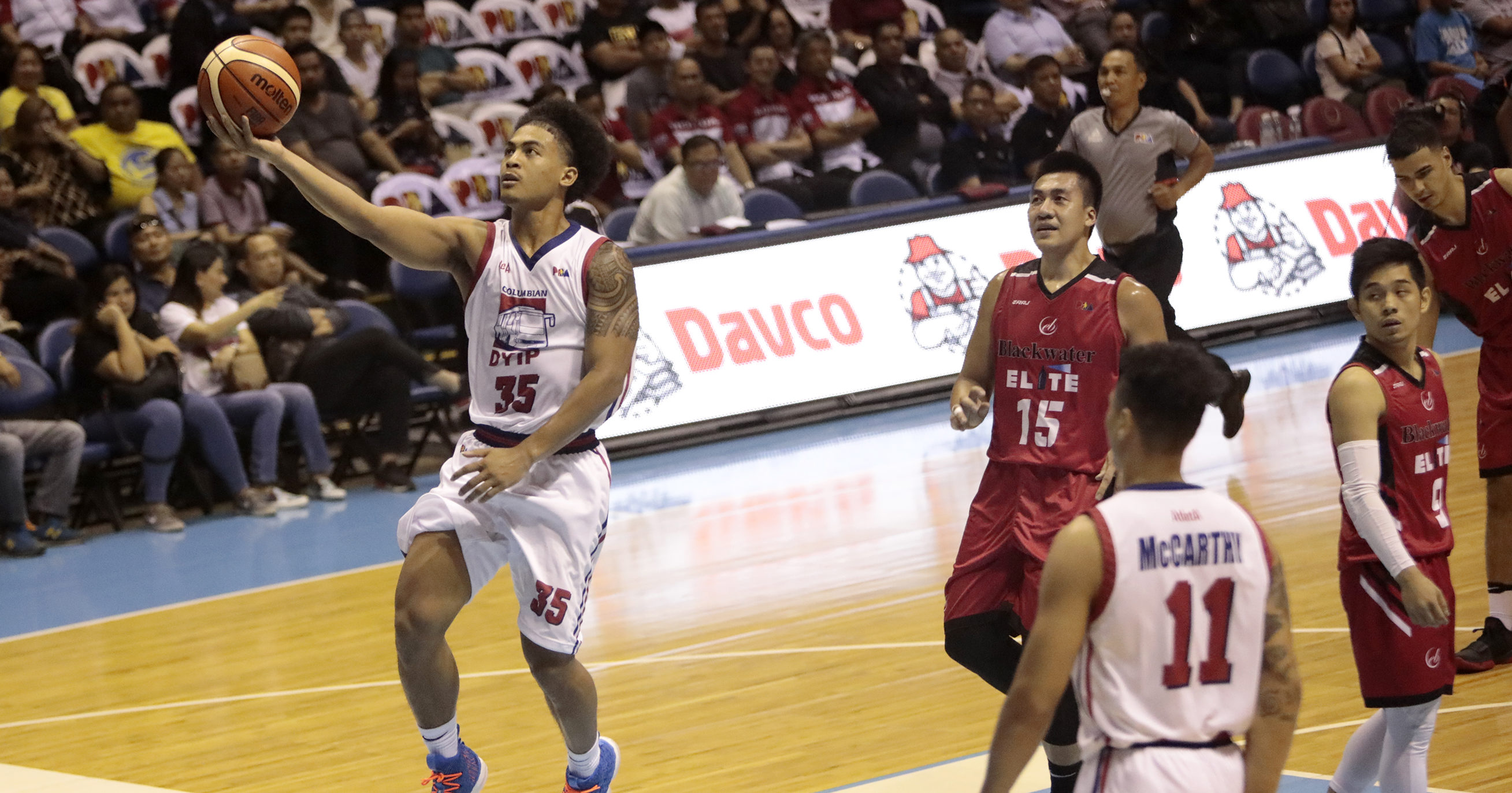 King stars as Columbian blasts Blackwater in PBA Comms' Cup opener ...