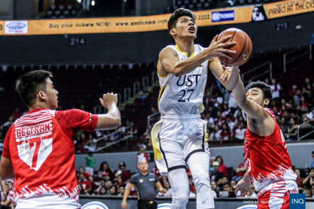 UAAP: Hotshooting UST picks up 2nd win, clobbers UE | Inquirer Sports