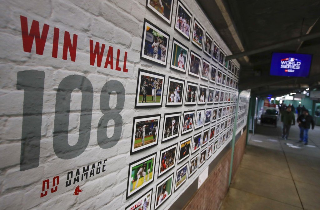 At Fenway, another famous wall is the picture of success | Inquirer Sports