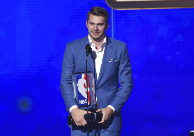 Luka Doncic wins NBA Rookie of the Year award | Inquirer Sports