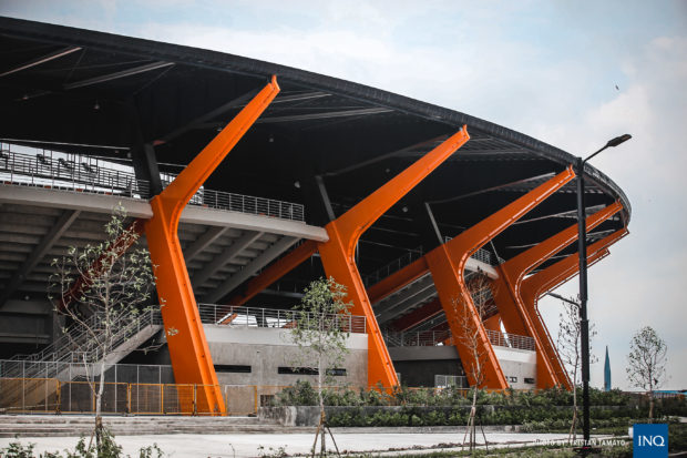 GALLERY: Detailed look at Athletics Stadium, Aquatic Center in New ...