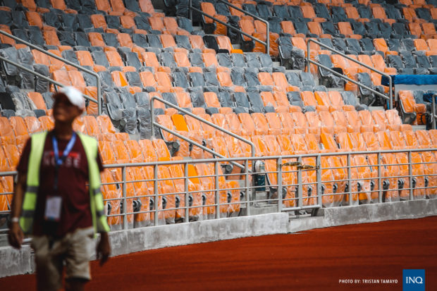 GALLERY: Detailed look at Athletics Stadium, Aquatic Center in New ...