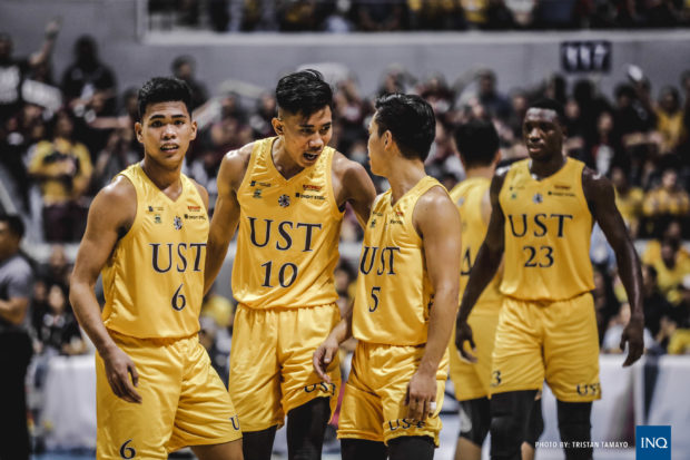 Abando, UST not in celebratory mood a win away from UAAP Finals ...