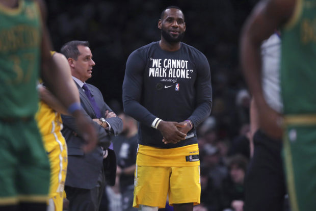 LeBron James blessed to get chance to watch son Bronny play | Inquirer ...