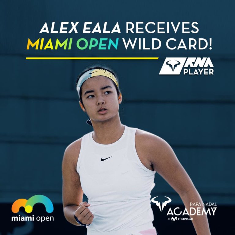 Rising Alex Eala earns Miami Open wild card | Inquirer Sports