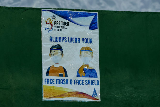 No hand shakes, change of court for PVL Open conference | Inquirer Sports