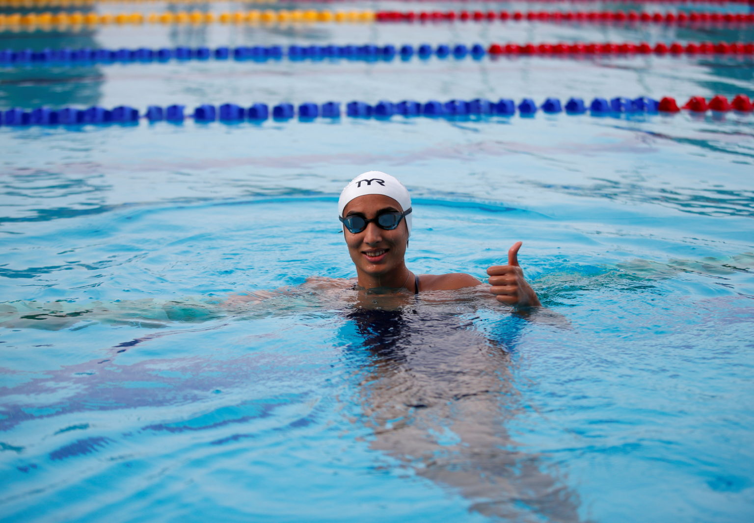 After tough pandemic, Patel thrilled to be India's first female swimmer ...