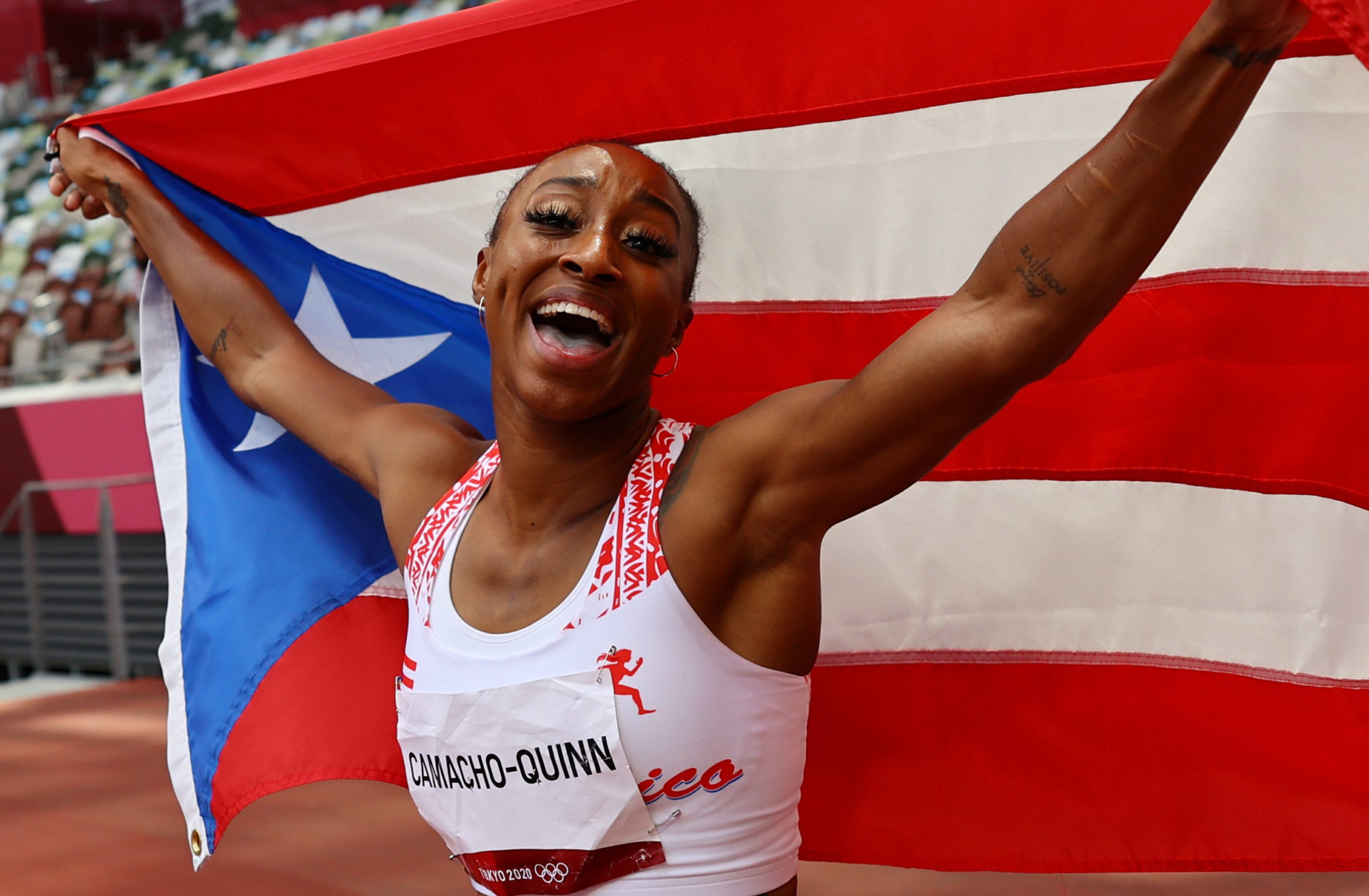Puerto Rico's Camacho-Quinn wins Olympic 100m hurdles gold | Inquirer ...