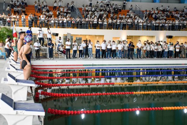 Muntinlupa City unveils indoor Olympic-size swimming pool | Inquirer Sports