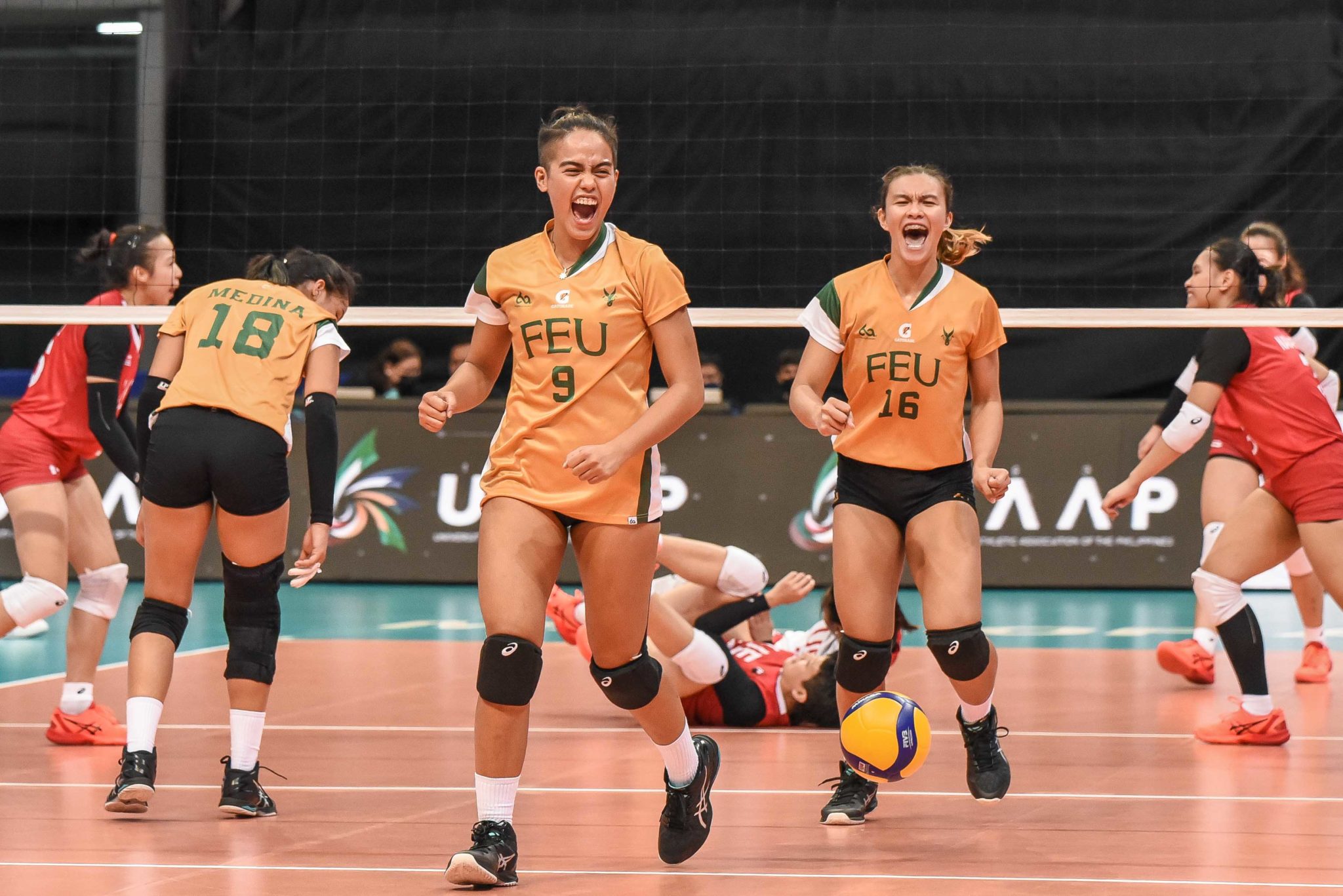 UAAP volleyball: FEU posts first win, repels UE in five sets | Inquirer ...