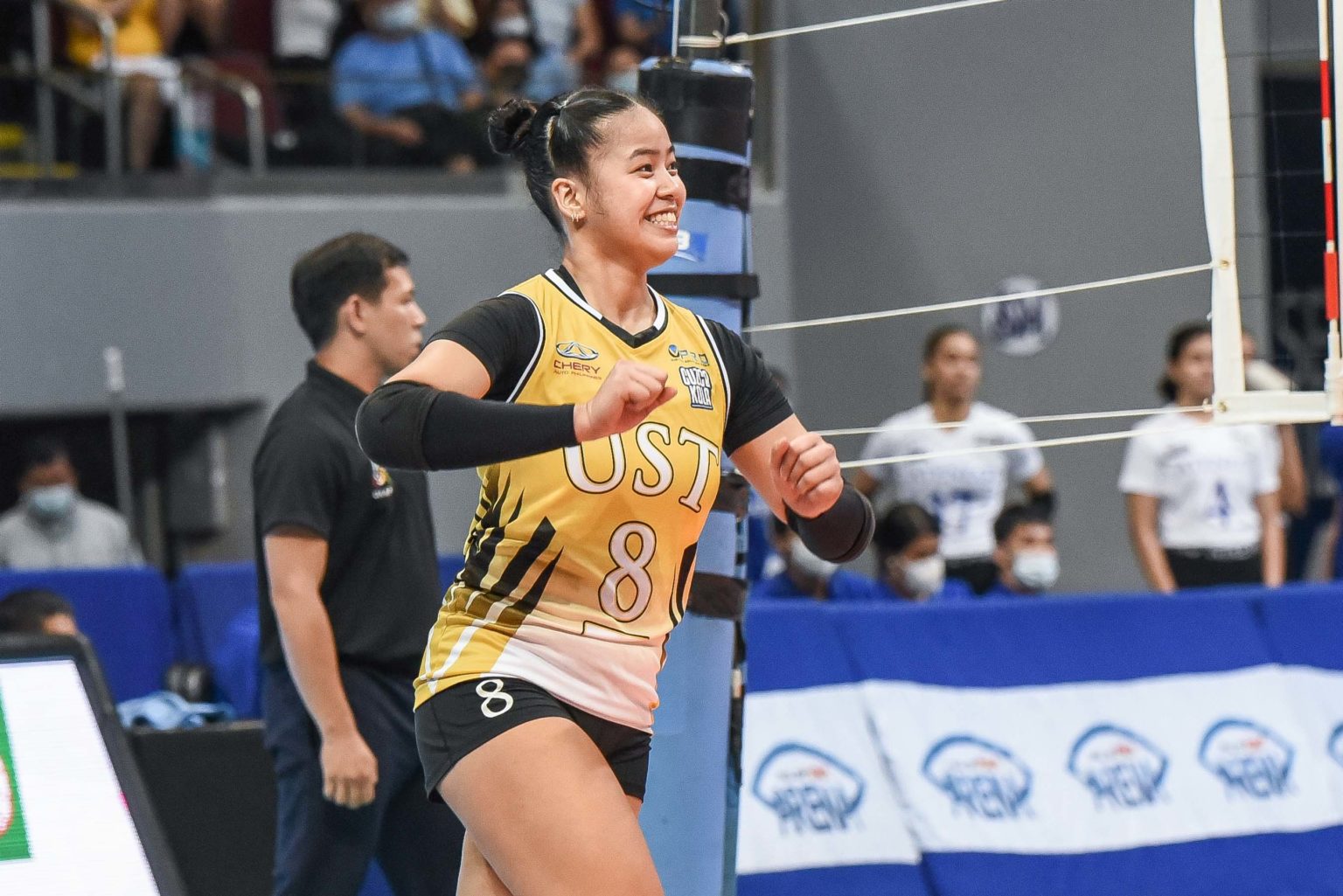 UAAP volleyball: UST's Eya Laure is leading scorer after first round | Inquirer Sports