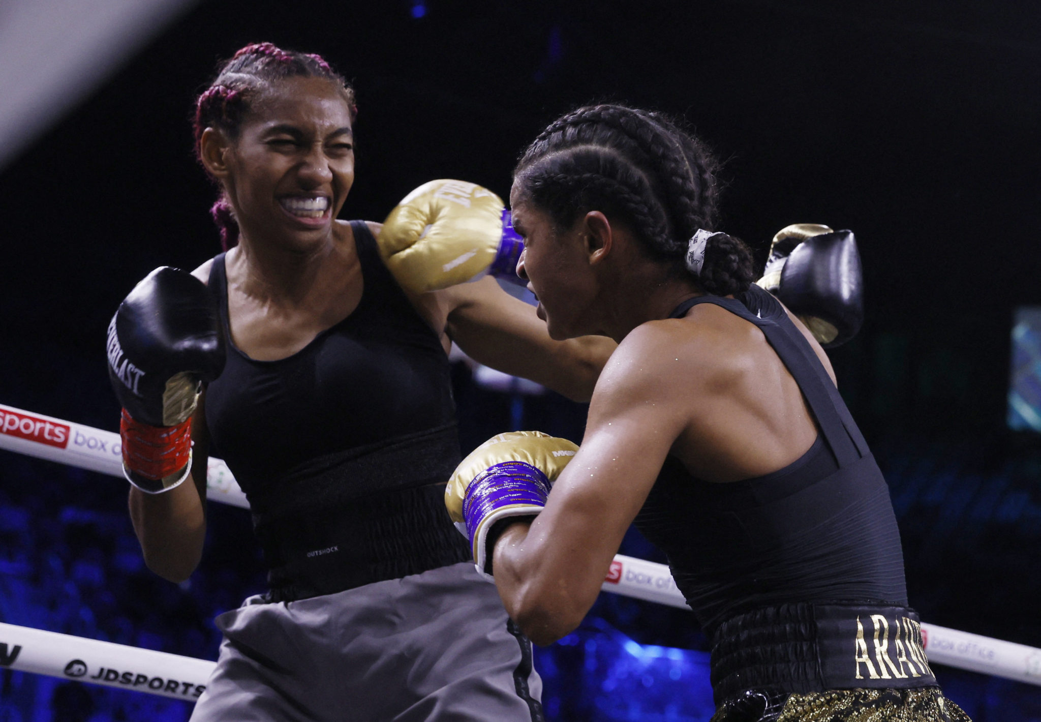 Ramla Ali takes only a minute to win first female pro fight in Saudi Arabia | Inquirer Sports