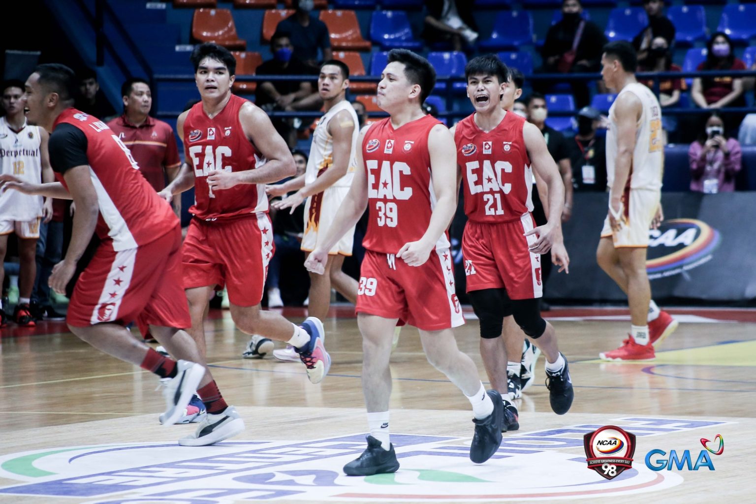 NCAA: EAC wards off Perpetual Help rally to bag second win | Inquirer ...