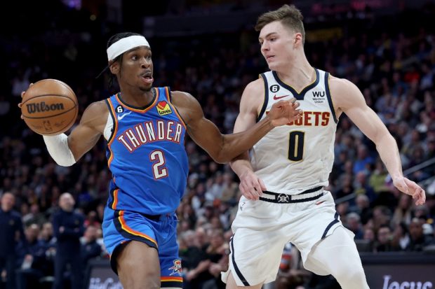 NBA: Shai Gilgeous-Alexander, Thunder end Nuggets' 9-game winning streak | Inquirer Sports
