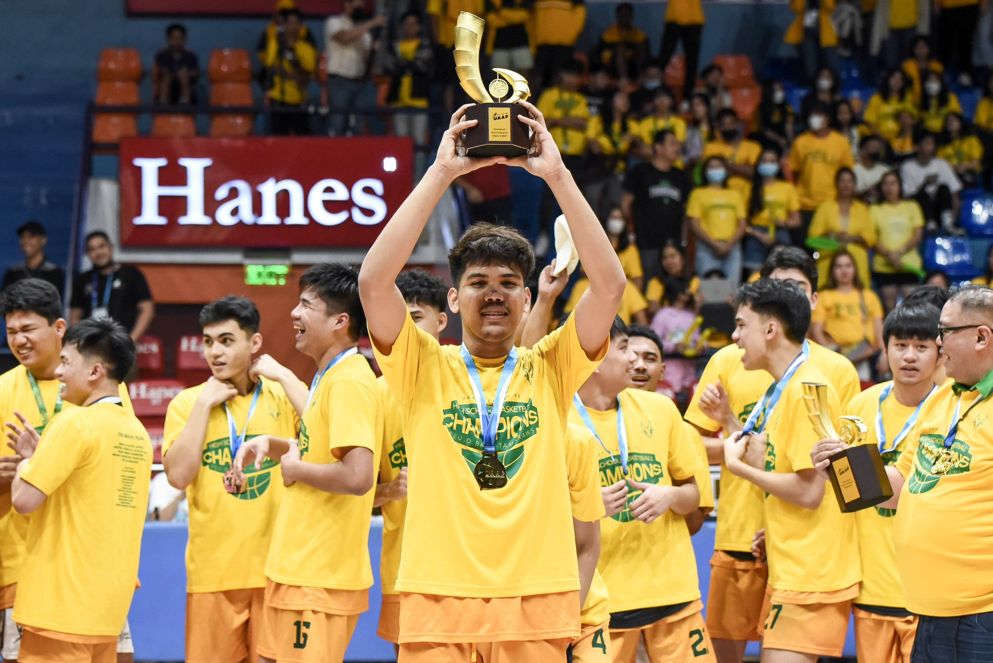 FEU-D sweeps Adamson to take UAAP Season 85 juniors basketball crown ...