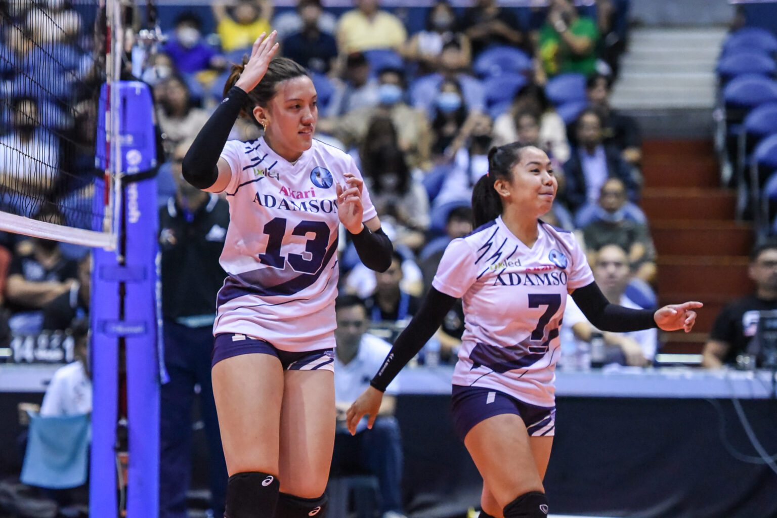 UAAP: Adamson hikes streak to three, downs Ateneo in women's volleyball ...