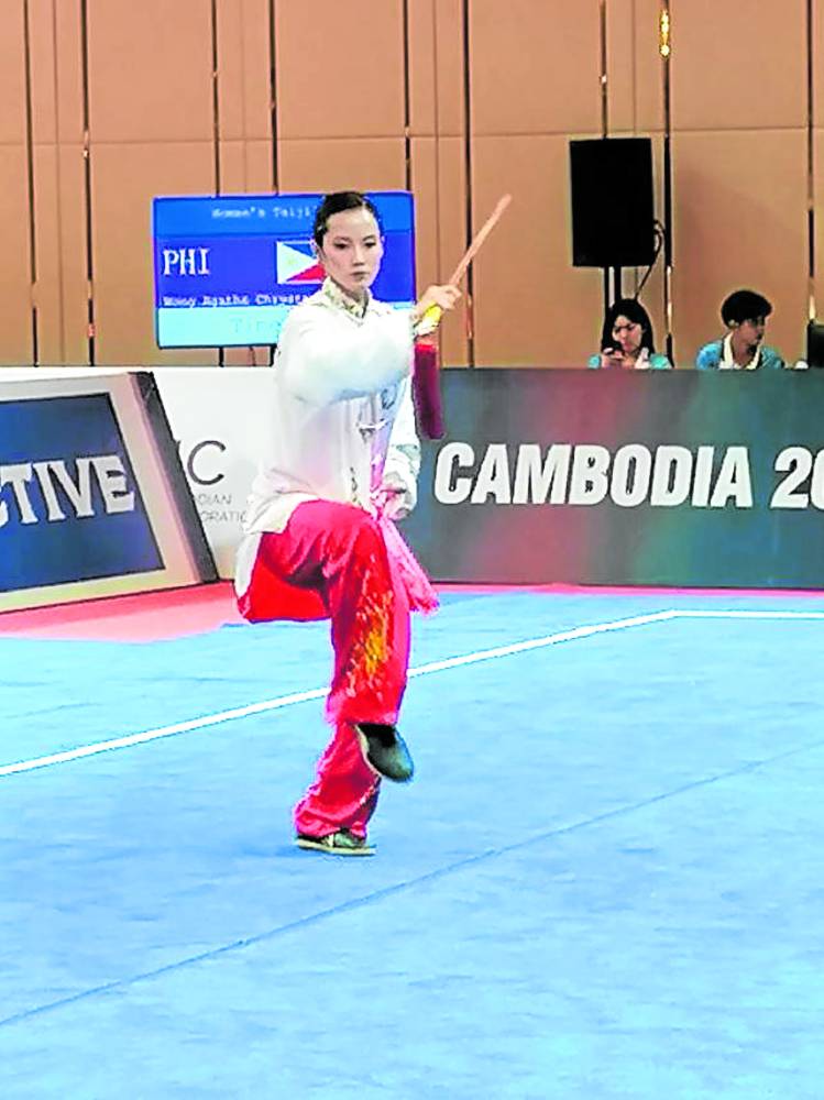 Wushu legend and med student Agatha Wong stands out on lean day for PH ...