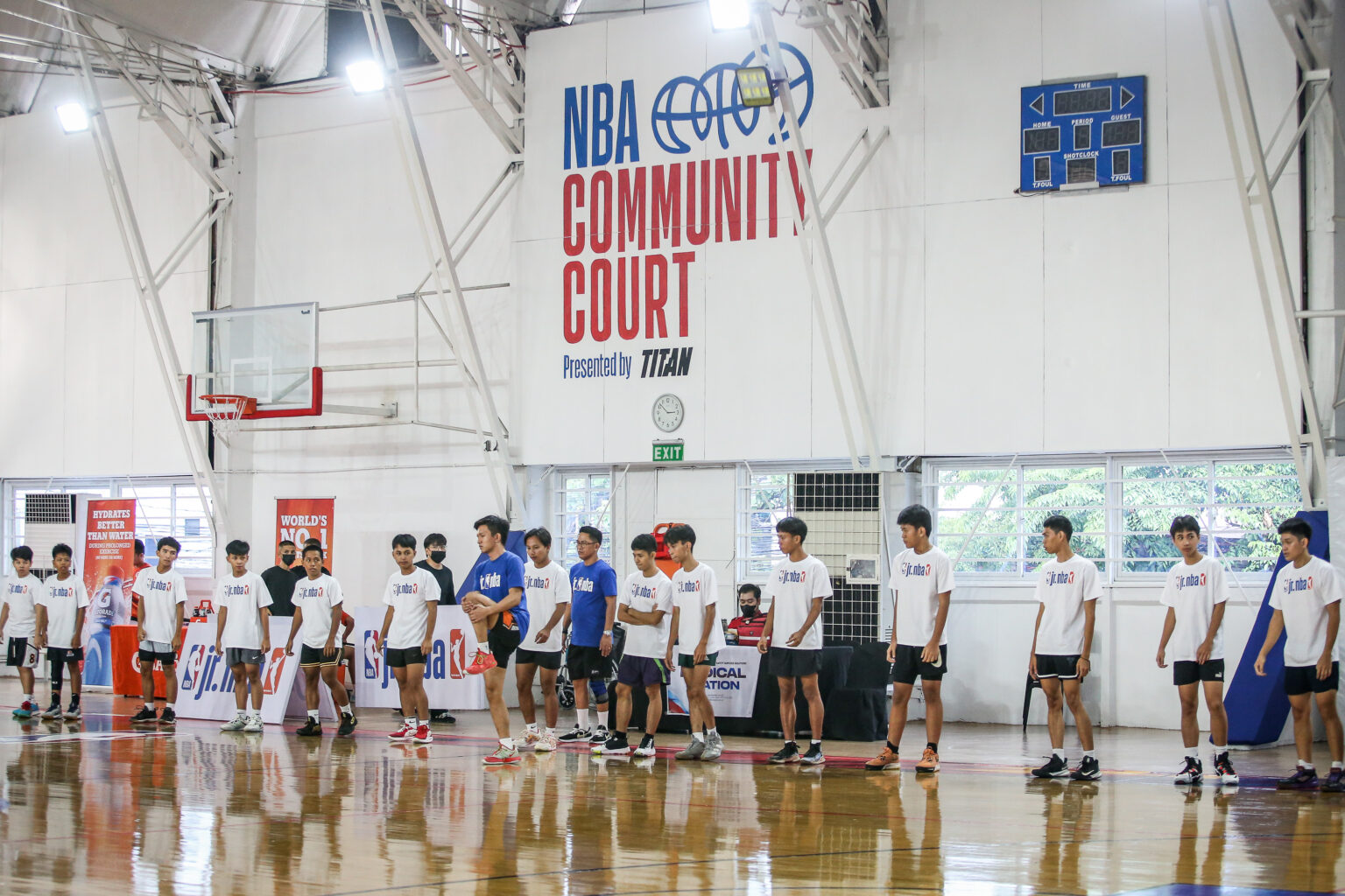 NBA opens free community court in PH | Inquirer Sports