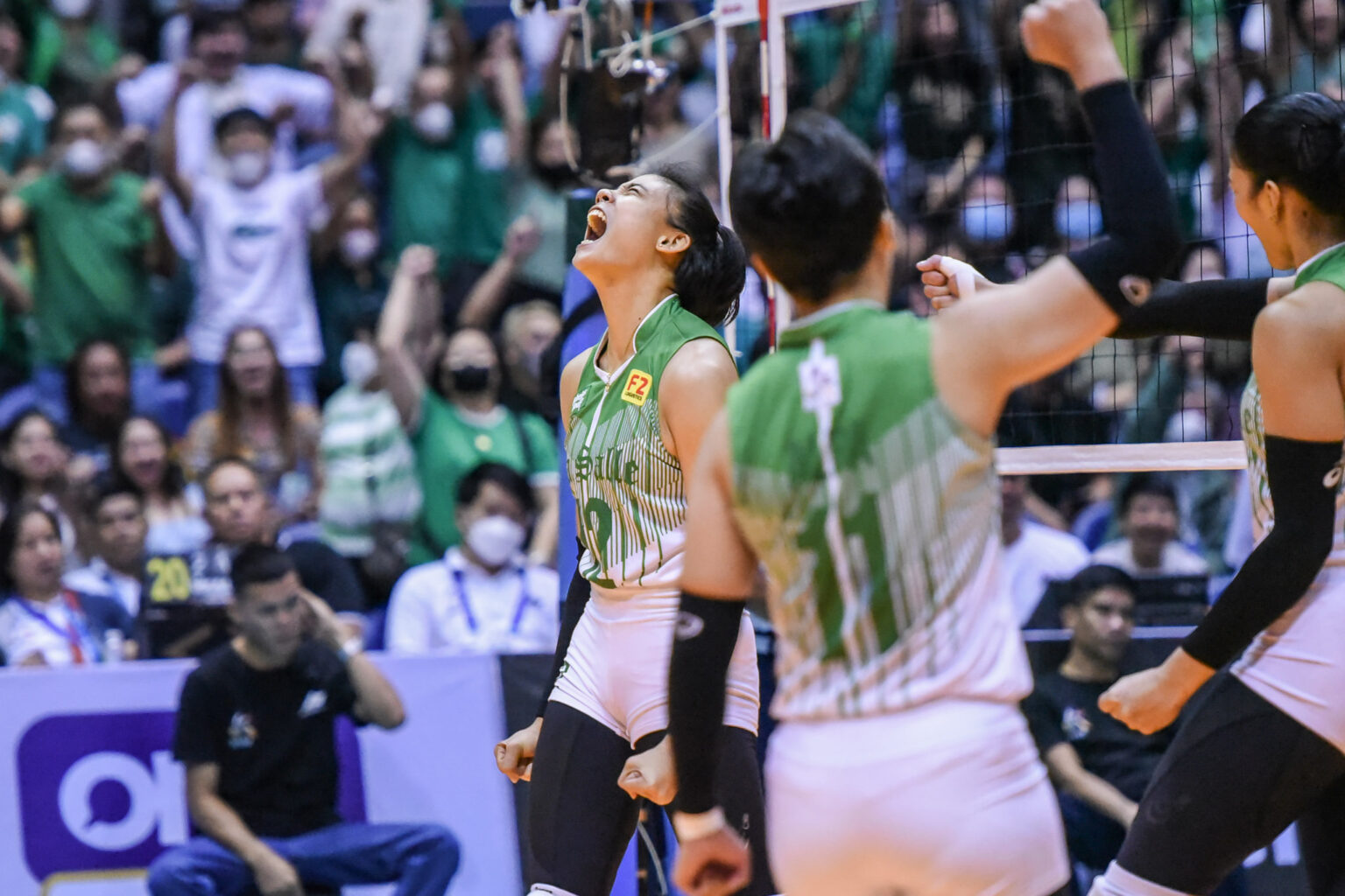 Angel Canino ignores MVP chants, keeps focus on ending La Salle's UAAP ...