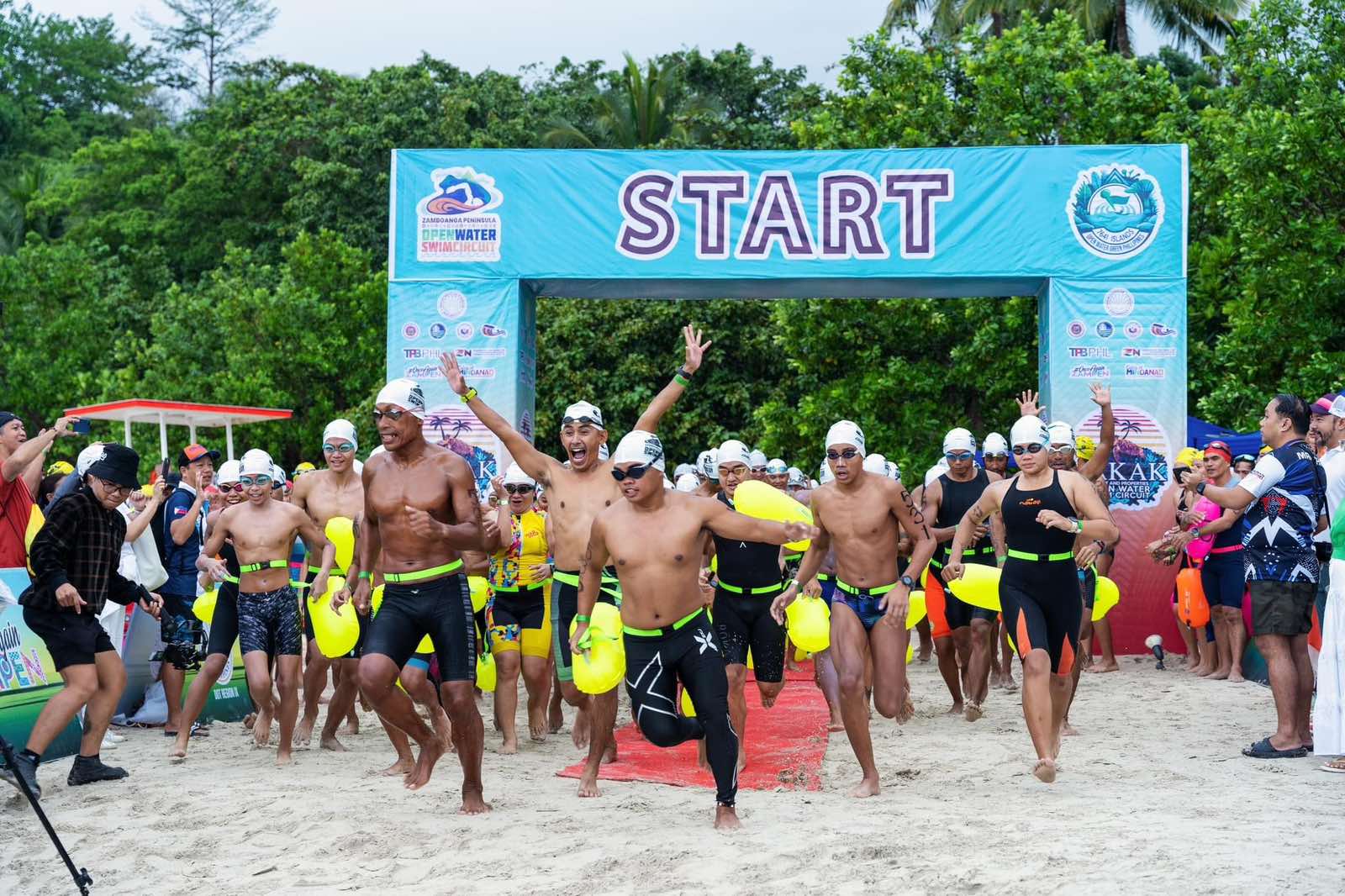 Zampen Open Water Swim Circuit: Dakak's first ever sporting event ...