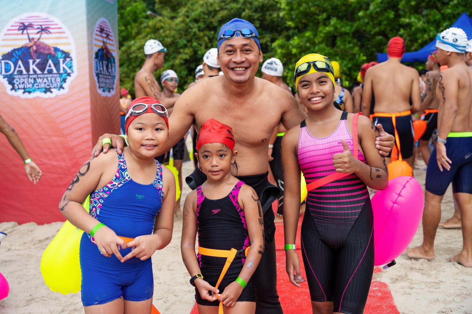 Zampen Open Water Swim Circuit: Dakak's first ever sporting event ...