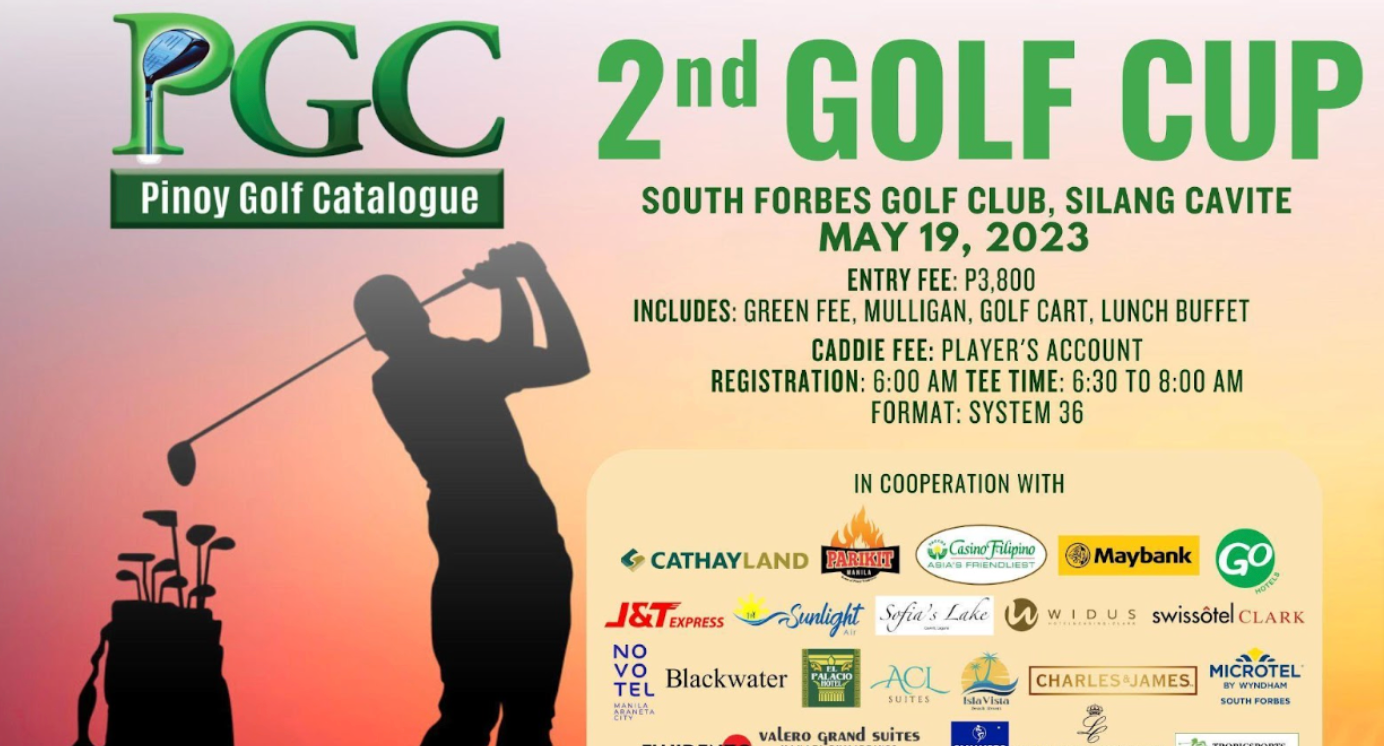 The 2nd PGC Golf Cup at Forbes Silang, Cavite on May 19, 2023