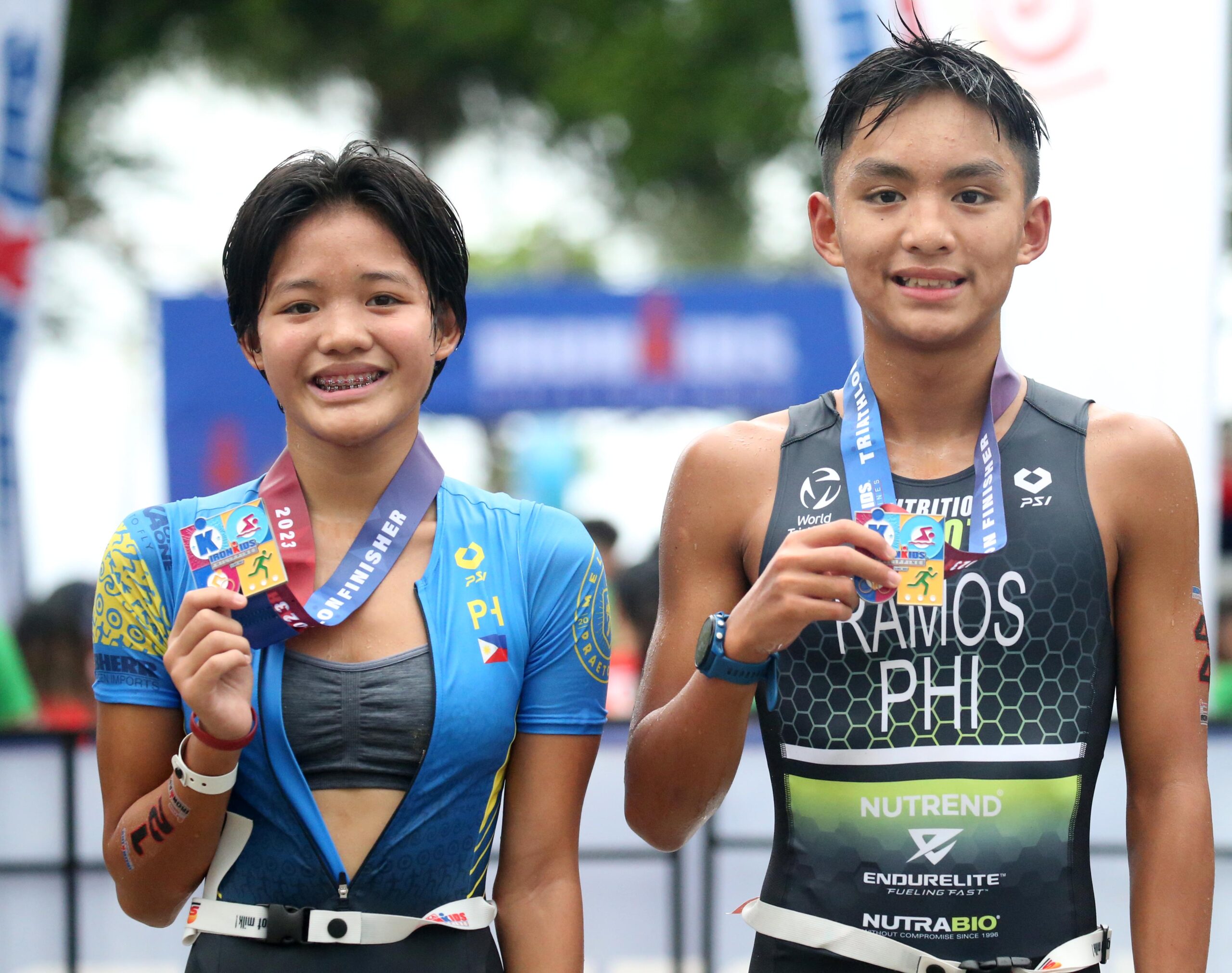 Zabelle Eugenio, Euan Ramos run the show in IRONKIDS | Inquirer Sports