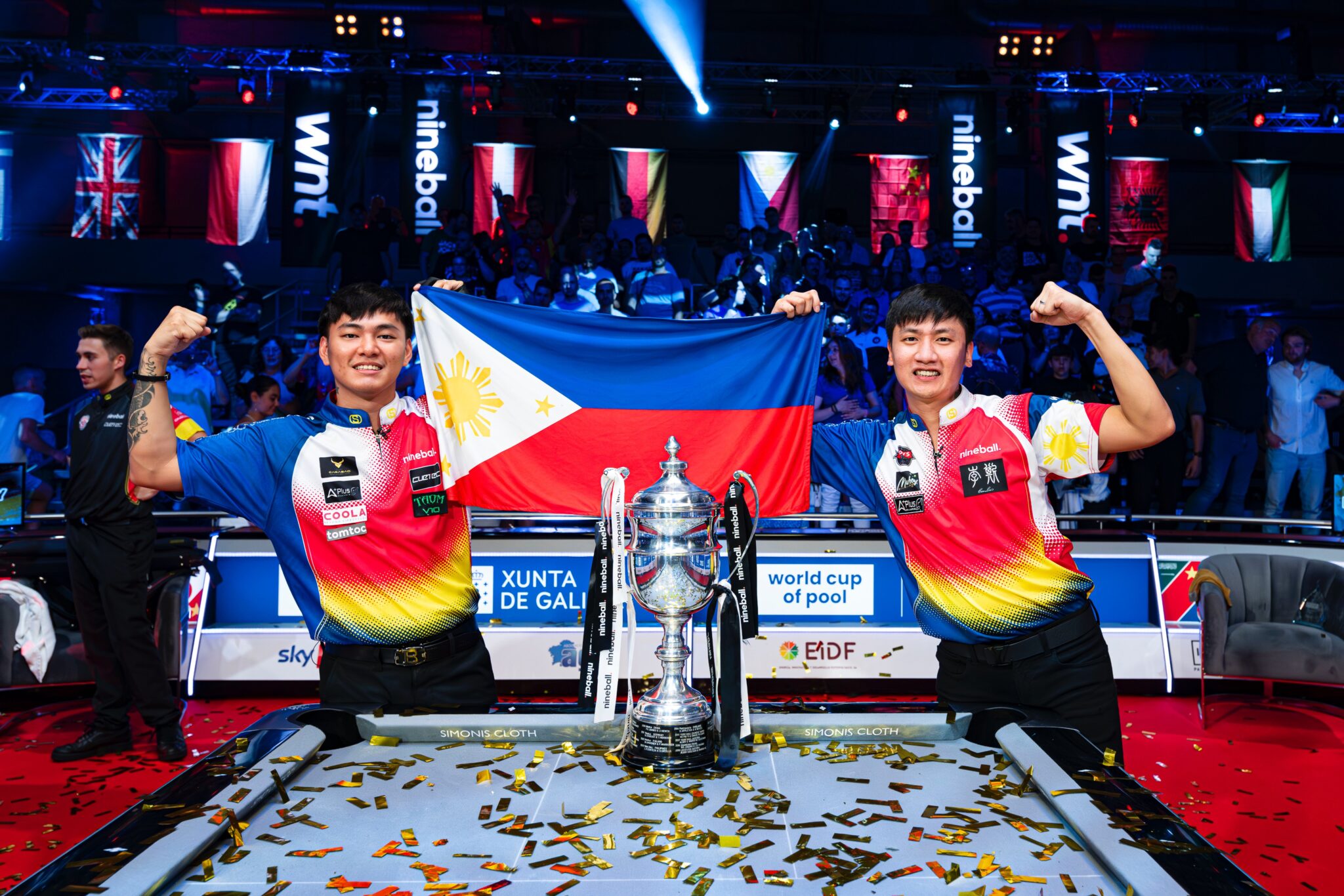 Johann Chua, James Aranas lead PH to record fourth World Cup of Pool ...