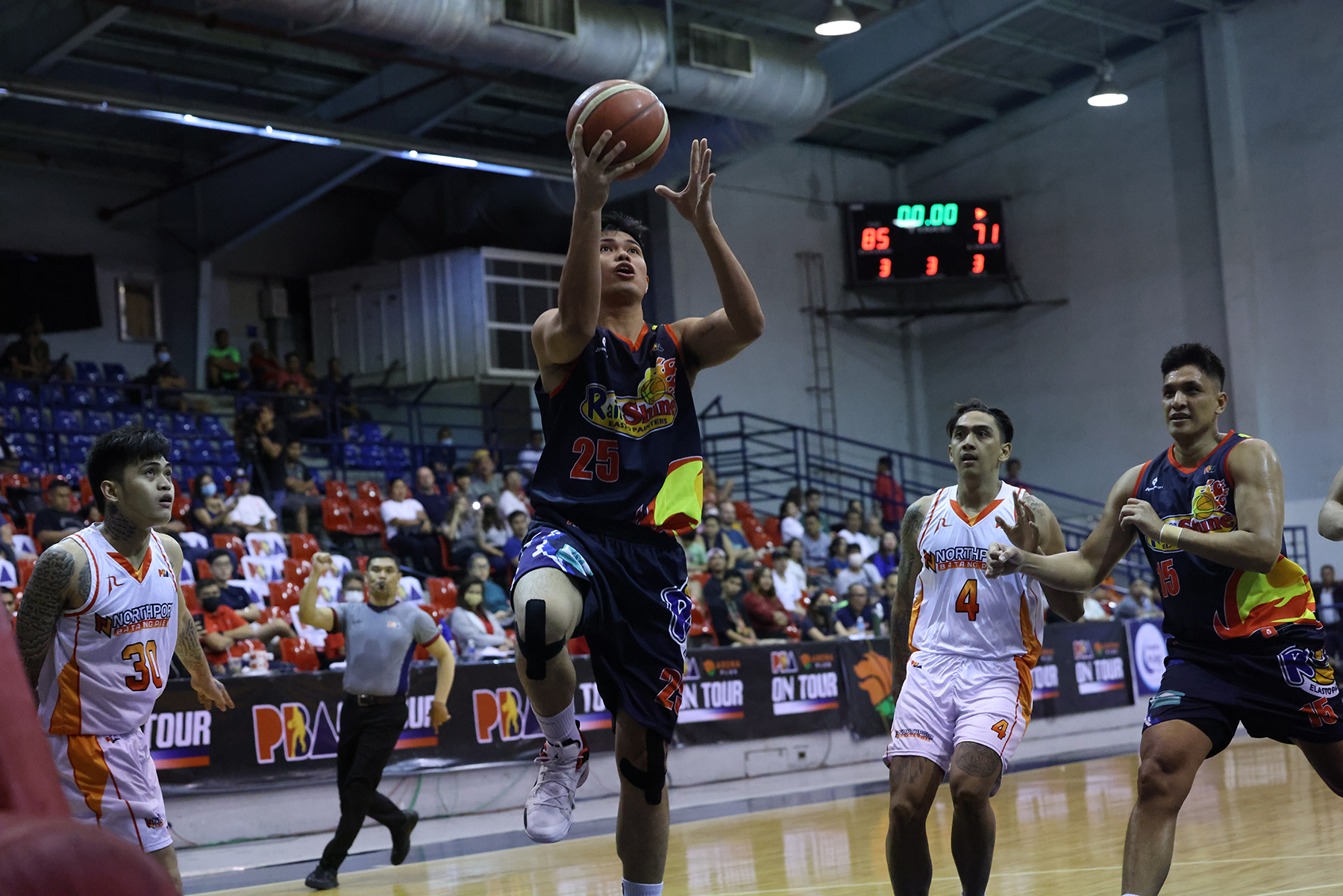 PBA On Tour: Balanced Rain or Shine beats NorthPort in Yeng Guiao's absence | Inquirer Sports