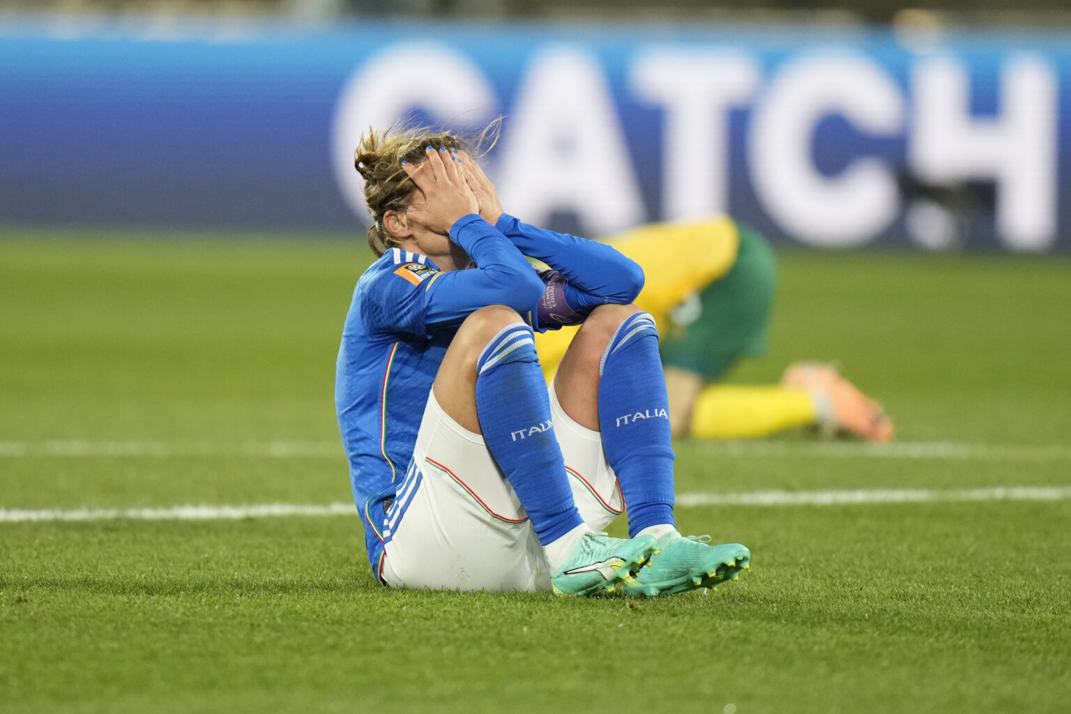 Italians in tears after shocking loss knocks them out of Women's World ...