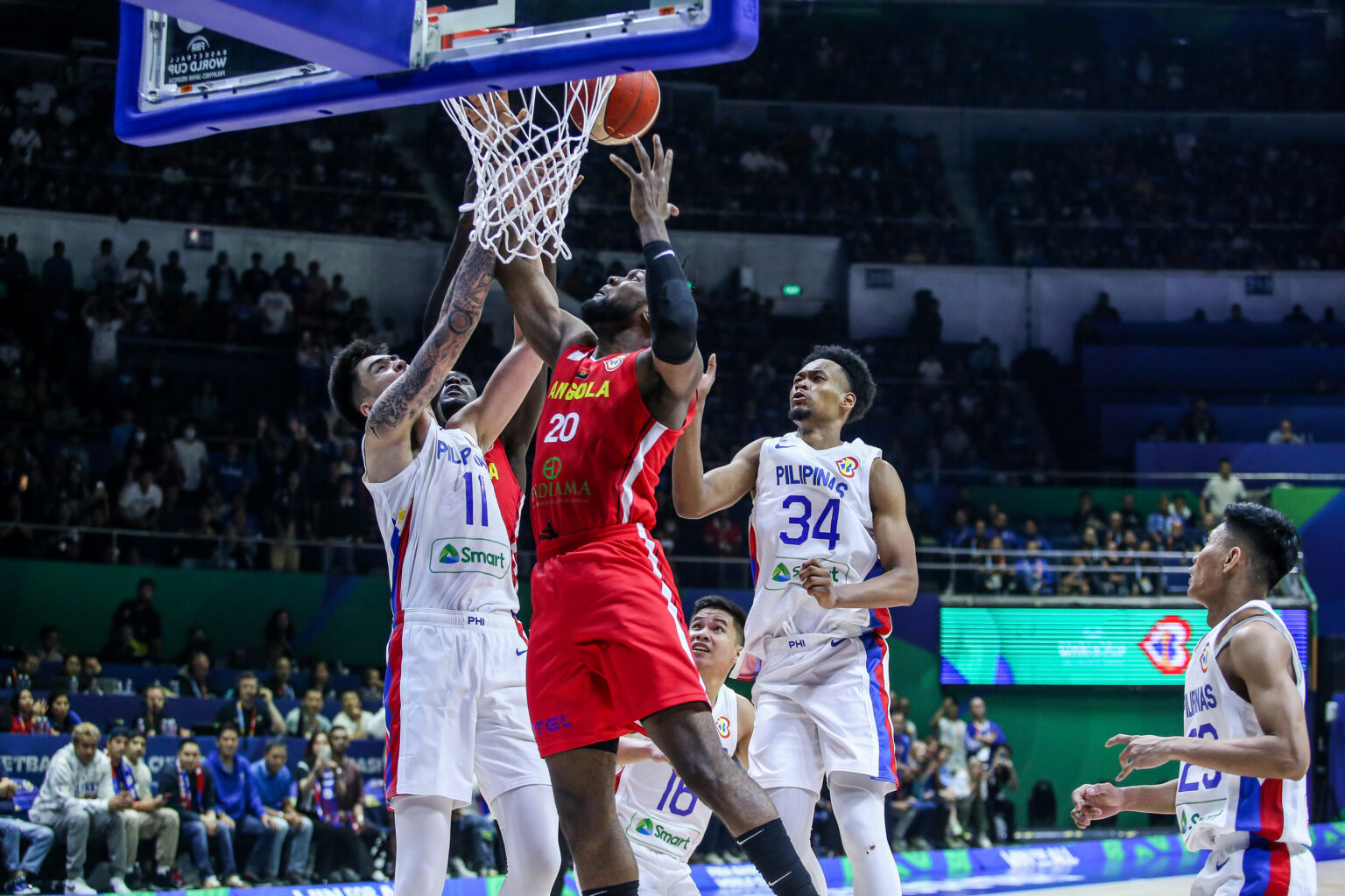 Fiba World Cup: Bruno Fernando praises June Mar Fajardo, 'well-coached' Gilas | Inquirer Sports