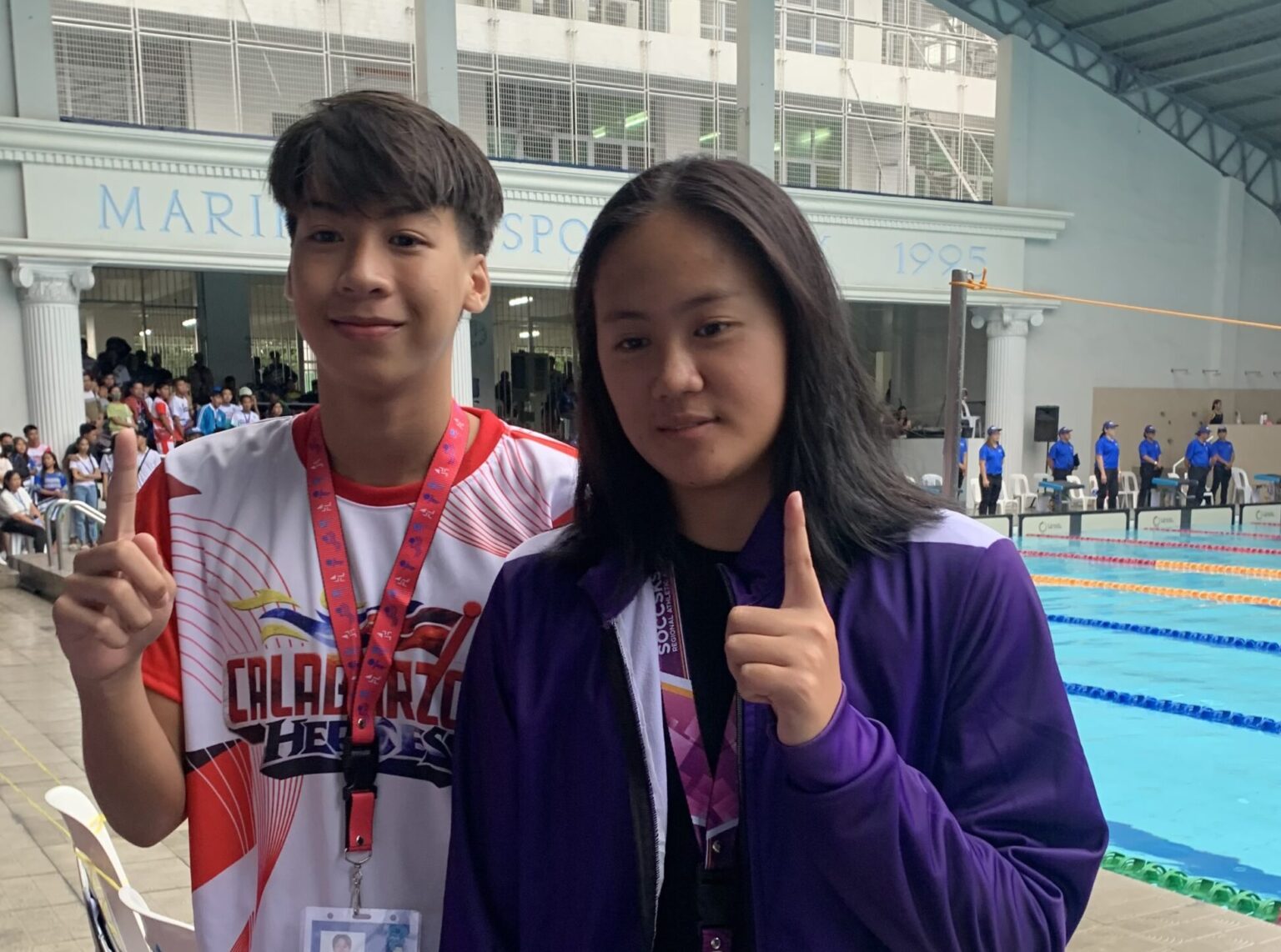 Palarong Pambansa: Angela Mikaela Talosig, Peter Cyrus Dean stamp class ...