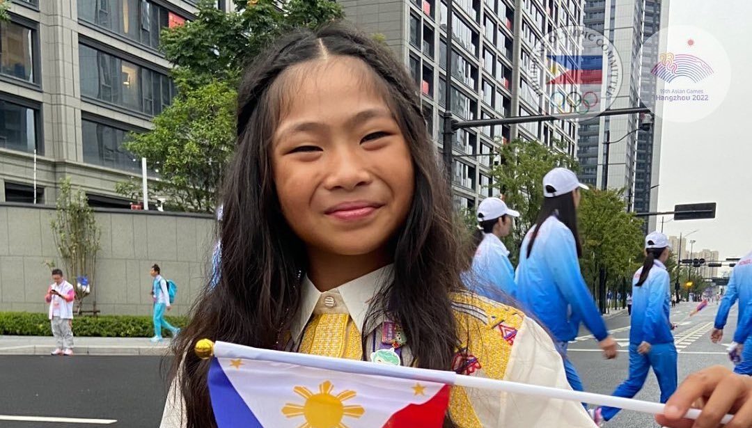 Asian Games: 9-year-old Mazel Alegado makes skateboarding final ...