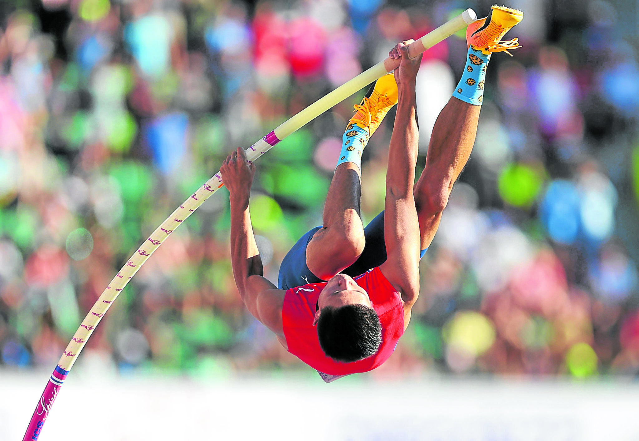 Team PH parades its greatest chance at gold in EJ Obiena | Inquirer Sports