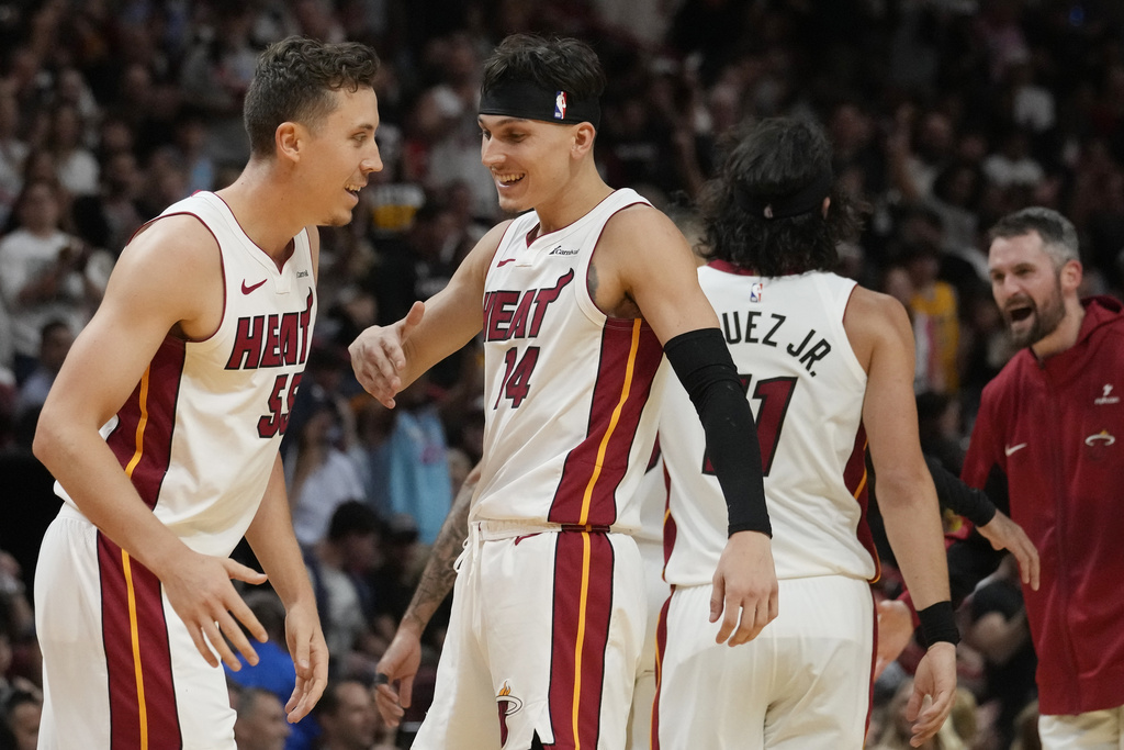 NBA: Heat waste almost all of 19-point lead, scramble to hold off ...