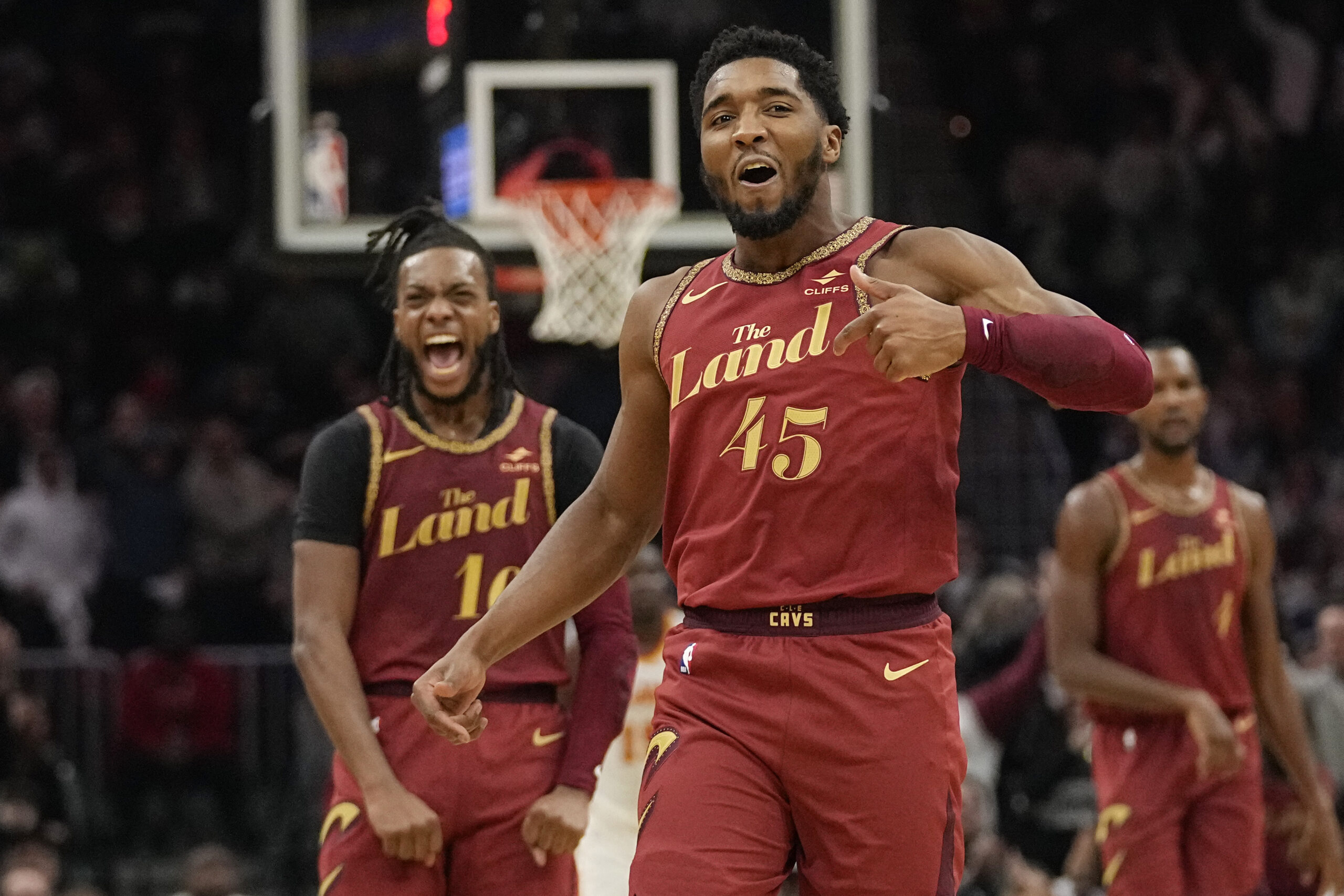 NBA: Cavaliers ground Hawks but don't advance in NBA Tournament ...